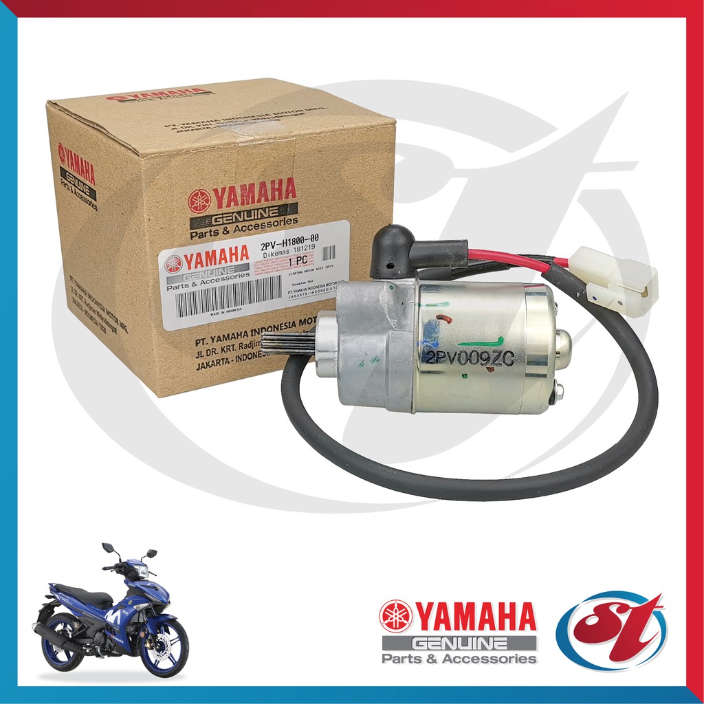 [100% Original] YAMAHA Y15ZR Y15Z Y15 STARTER MOTOR ASSY | Shopee Malaysia