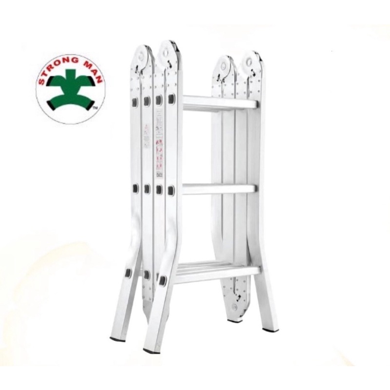 STRONGMAN (NIETZ) / SUMO King Heavy Duty Multi Purpose Ladder # Tangga ...