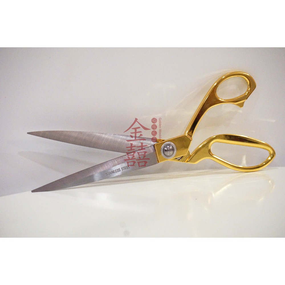🔥Ready Stock🔥10.5寸镀金裁缝剪刀 10.5 inch Ceremony Cutting Scissors | Shopee ...