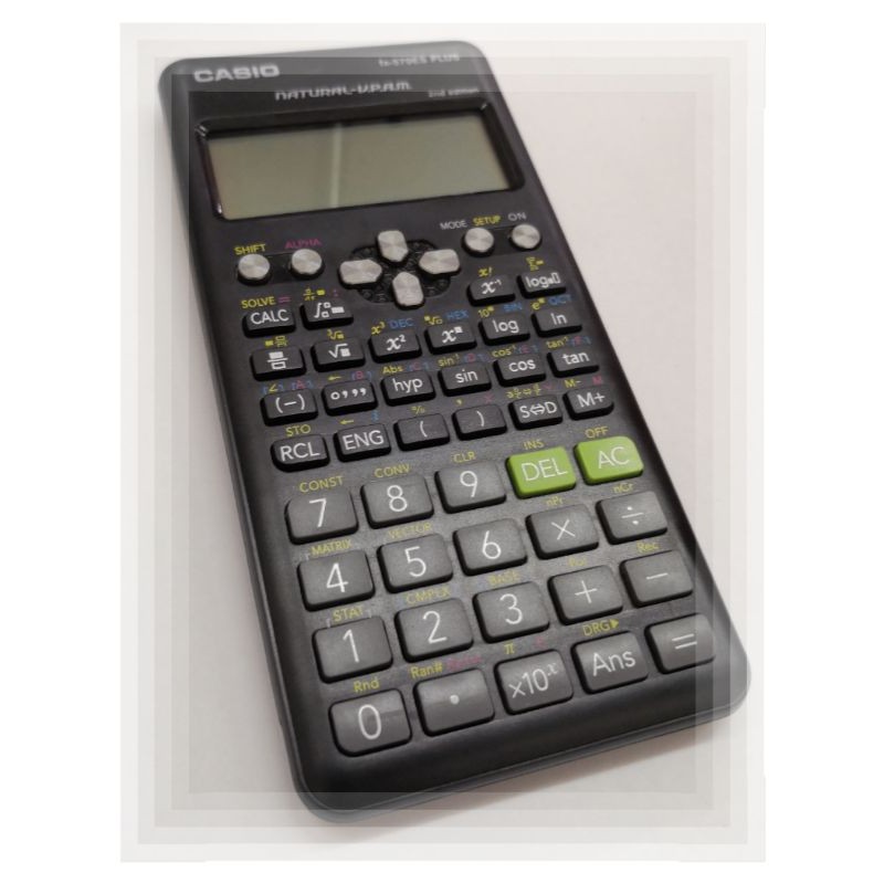 Scientific Calculator FX-570ES Plus Good Quality 2nd Edition 417 ...