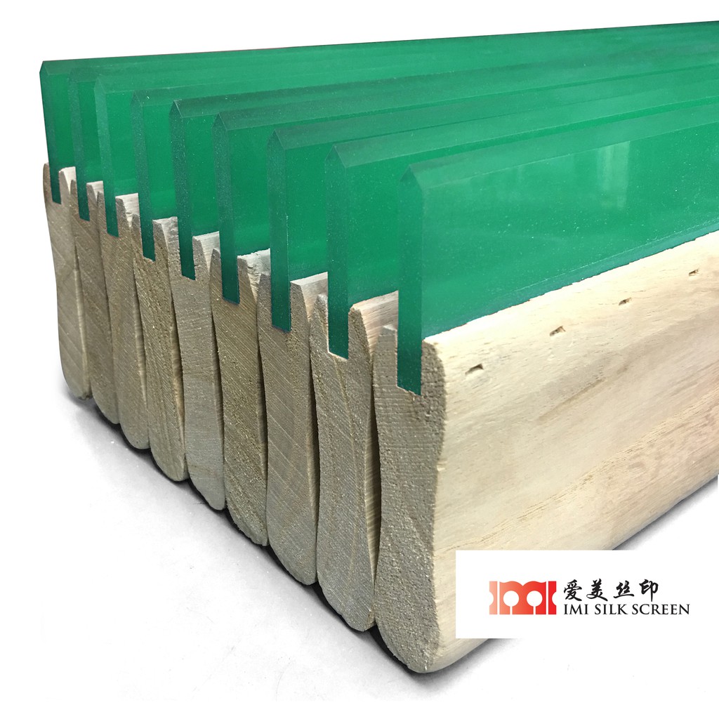 (1 Meter) PU Squeegee with Wooden Handle for Silk Screen Printing (Can ...