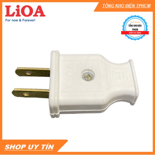Lioa flat pin power plug - EU2D- In Stock | Shopee Malaysia