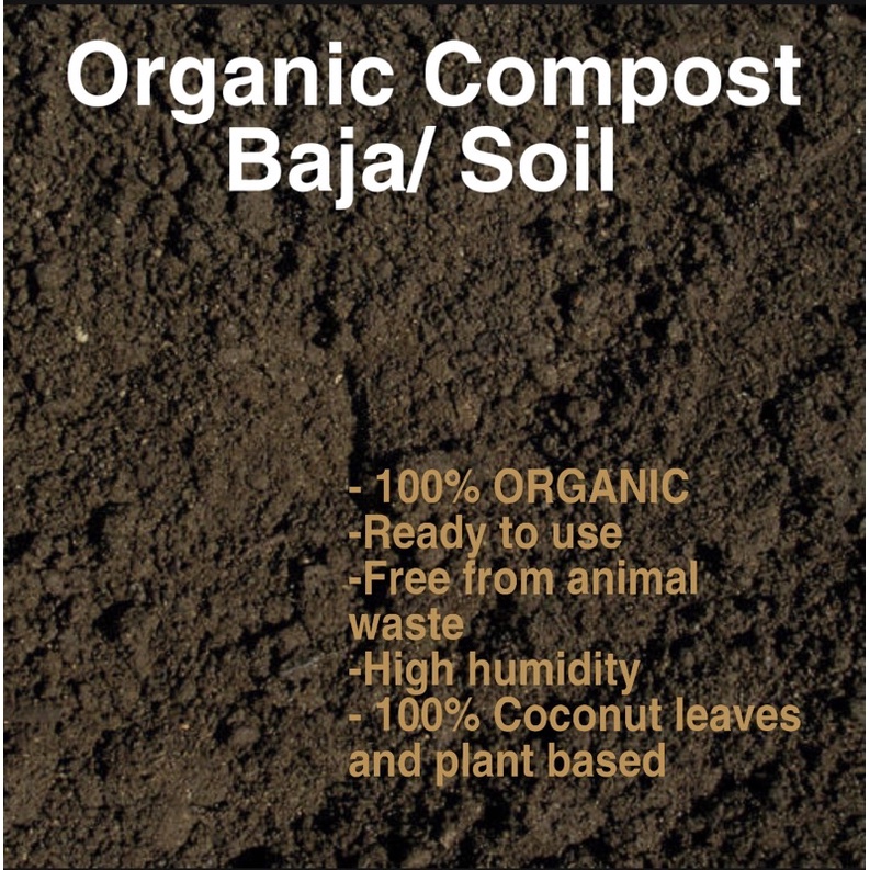 🔥SALES🔥【2KG】100% ORGANIC COMPOST BAJA/ TANAH KOMPOST | Shopee Malaysia