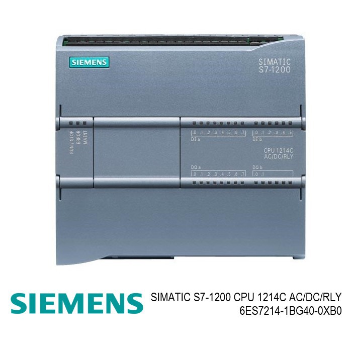 SIEMENS | S7-1200 PLC CPU 1214C AC/DC/RLY | Shopee Malaysia