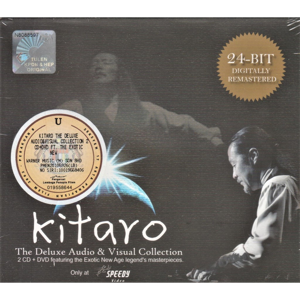 CD+DVD ( 2+1 ) Kitaro - The Deluxe Audio & Visual Collection ( 24Bit ...