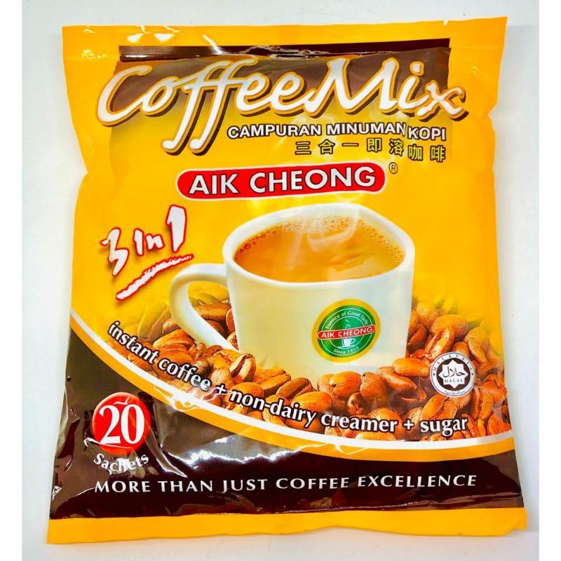 Aik Cheong Coffee Mix 3 in 1 (20s X 20g) | Shopee Malaysia
