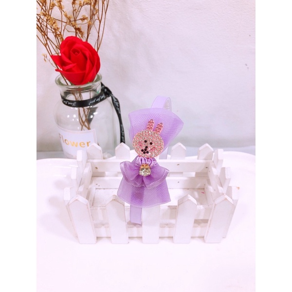 Cekak Rambut Budak Perempuan Corak Ribbon Comel Girl Hairband Ribbon ...