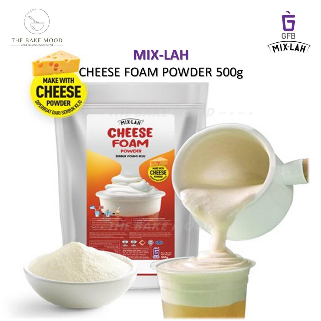 MIX-LAH Cheese Foam Powder Topping Cheese Powder Drinks 500g / Pack ...