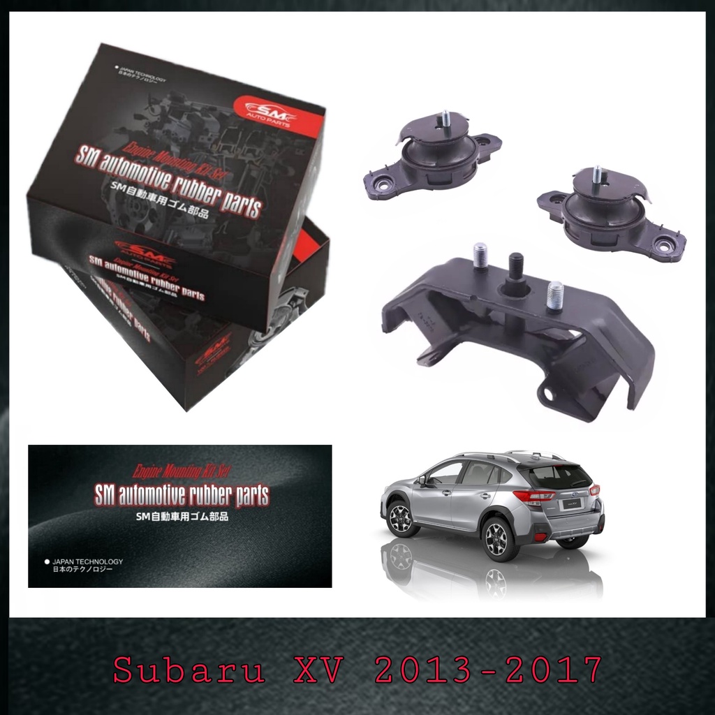 SM Engine Mounting Set - Subaru XV 2.0 2013-2017 ( 1+1Year Warranty ...