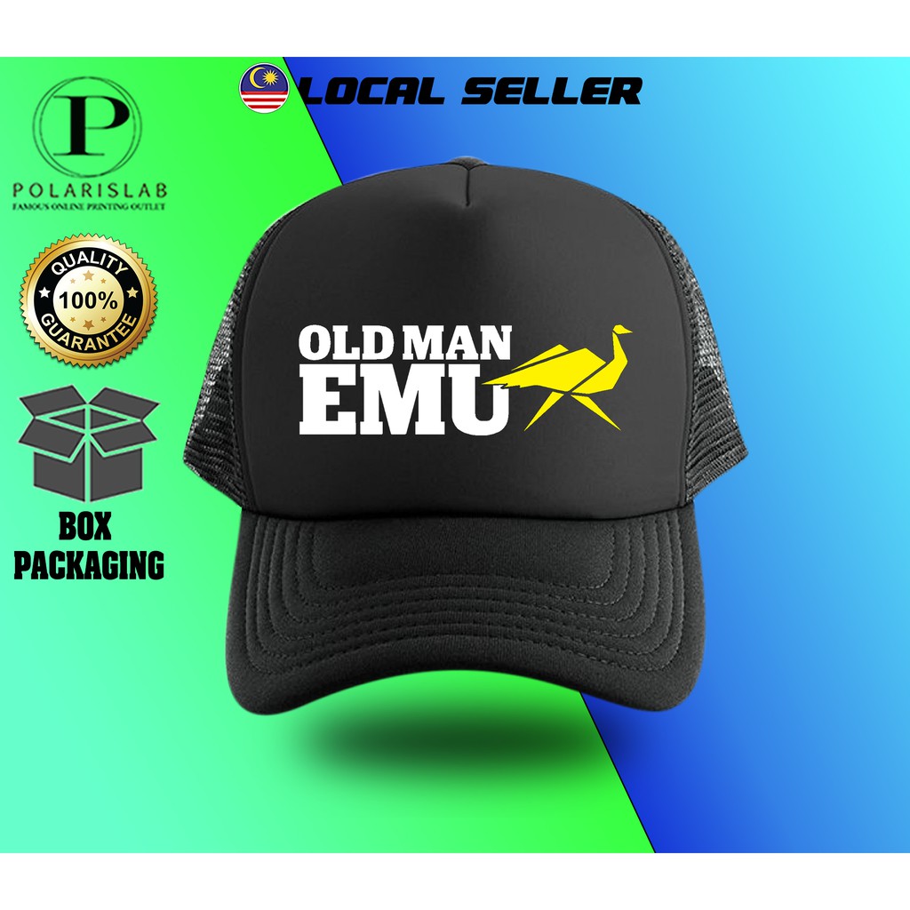Old Man EMU 4x4 Baseball trucker cap for TRITON NAVARA DMAX HILUX ...