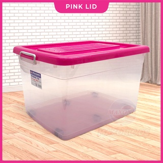 MAXONIC 105L MULTIPURPOSE STORAGE BOX WITH 6 WHEELS | HOME STORAGE ...