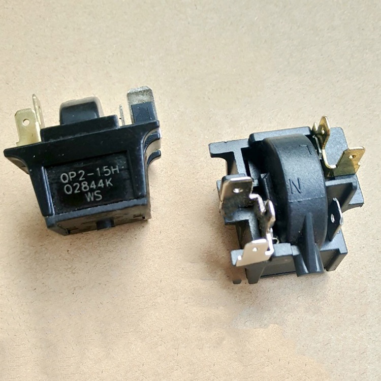 6Pin QP2-15H QP2-4.7H Refrigerator Starter Relay Overload Protection ...
