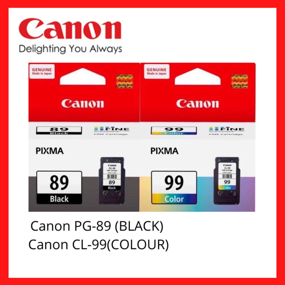 Canon PG-89 PG89 PG 89 CL-99 CL99 CL 99 Ink Cartridge E560 & E560R ...