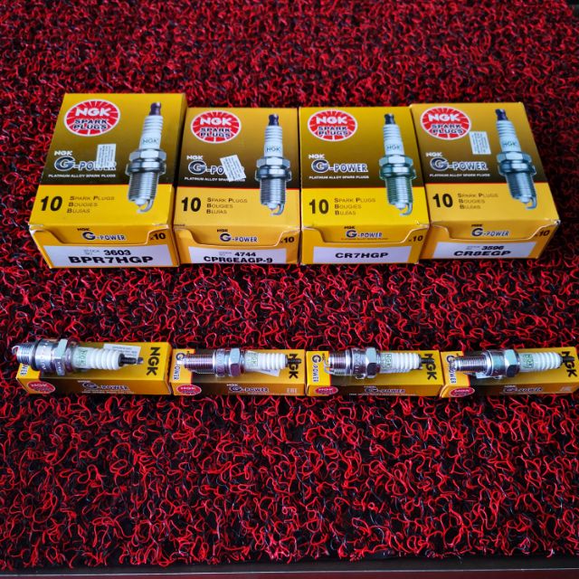 100%ORI NGK G-POWER PLUG BPR7HGP / CPR6EAGP-9 / CR7HGP / CR8EGP WAVE ...