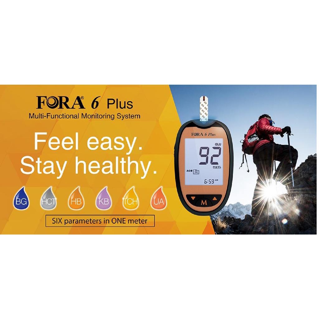 FORA 6 Plus Multi-Functional Monitoring System | Shopee Malaysia