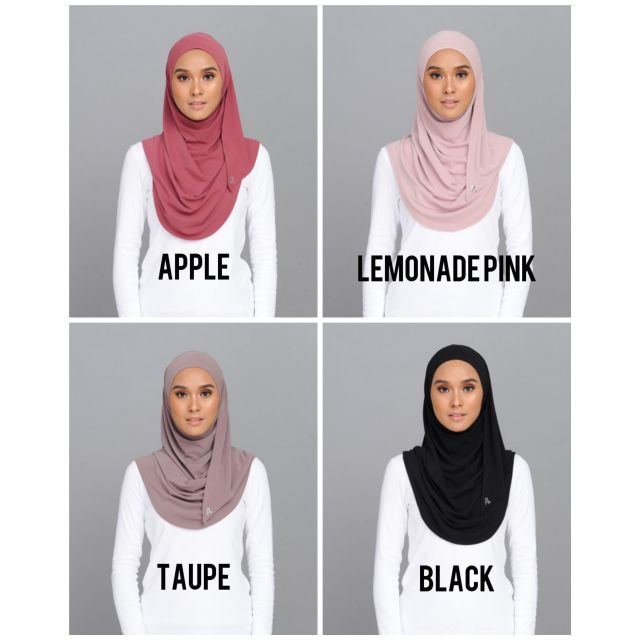 AMEERA ZAINI: LISAA INSTANT (MOSS CREPE) | Shopee Malaysia