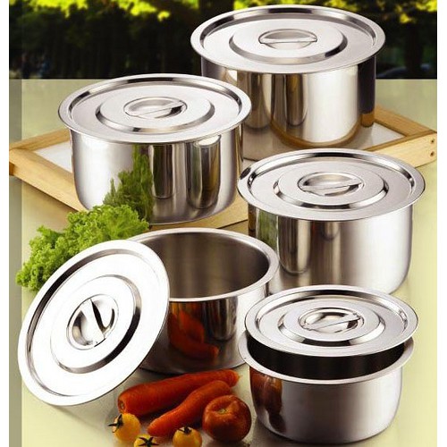 PERIUK STAINLESS STEEL 20CM-28CM | Shopee Malaysia