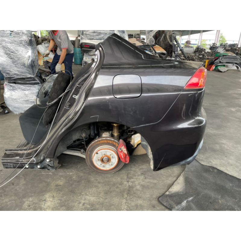 Original Rear Widebody Evo10 Mitsubishi install to Lancer Inspira ...