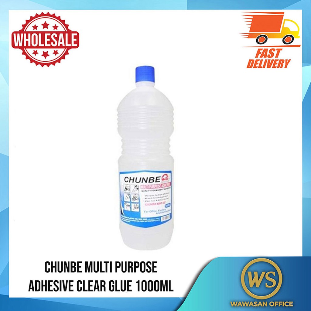 Chunbe Multi Purpose Adhesive Clear Glue 1000ml (GE5505) | Shopee Malaysia