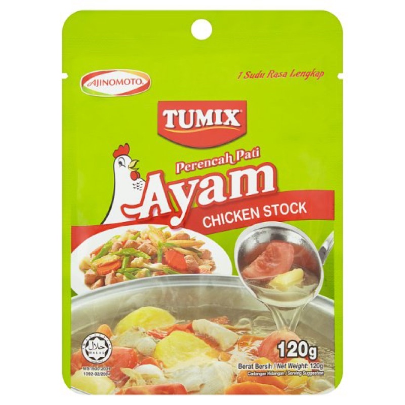Tumix Chicken Stock Perencah Pati Ayam Stok Ayam 330g | Shopee Malaysia