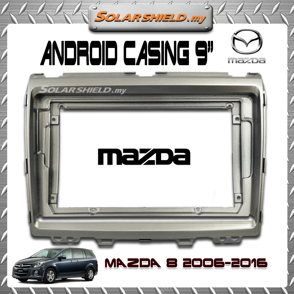 Mazda 8 2006-2016 Android Casing Player Silver With Socket | Shopee ...