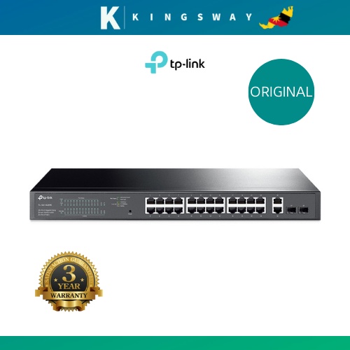 TP-Link TL-SG1428PE 28-Port Gigabit Easy Smart Switch with 24-Port PoE+ ...