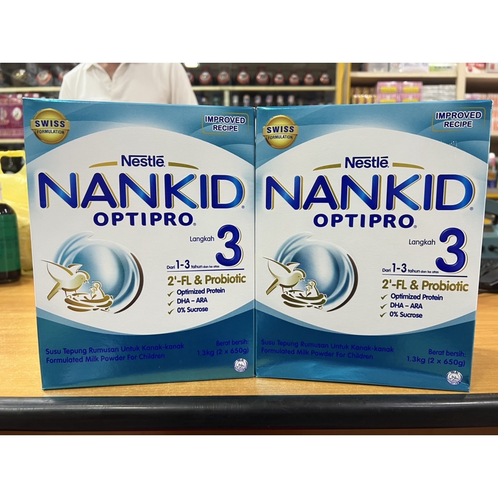 Nestle NanKid Optipro Step3 1.3KG | Shopee Malaysia