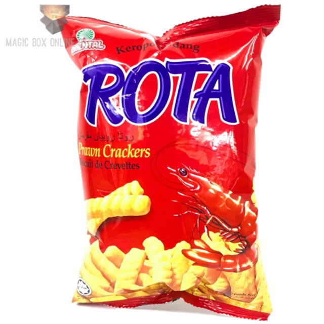 🔥READY STOCK🔥 ORIENTAL ROTA PRAWN CRACKERS 60G KEROPOK UDANG 虾味条零食 ...