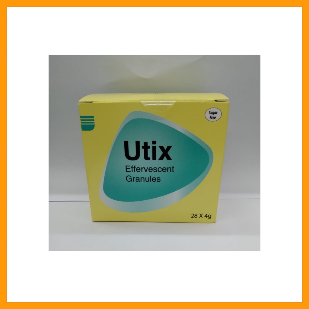 UTIX URINARY ALKALINIZER EFFERVESCENT GRANULES 28'S X 4 | Shopee Malaysia