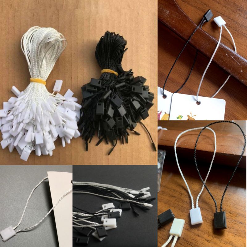 HANG TAGS/PRICE TAGS :GARMENT STRINGS FOR TAGS 500PCS | Shopee Malaysia
