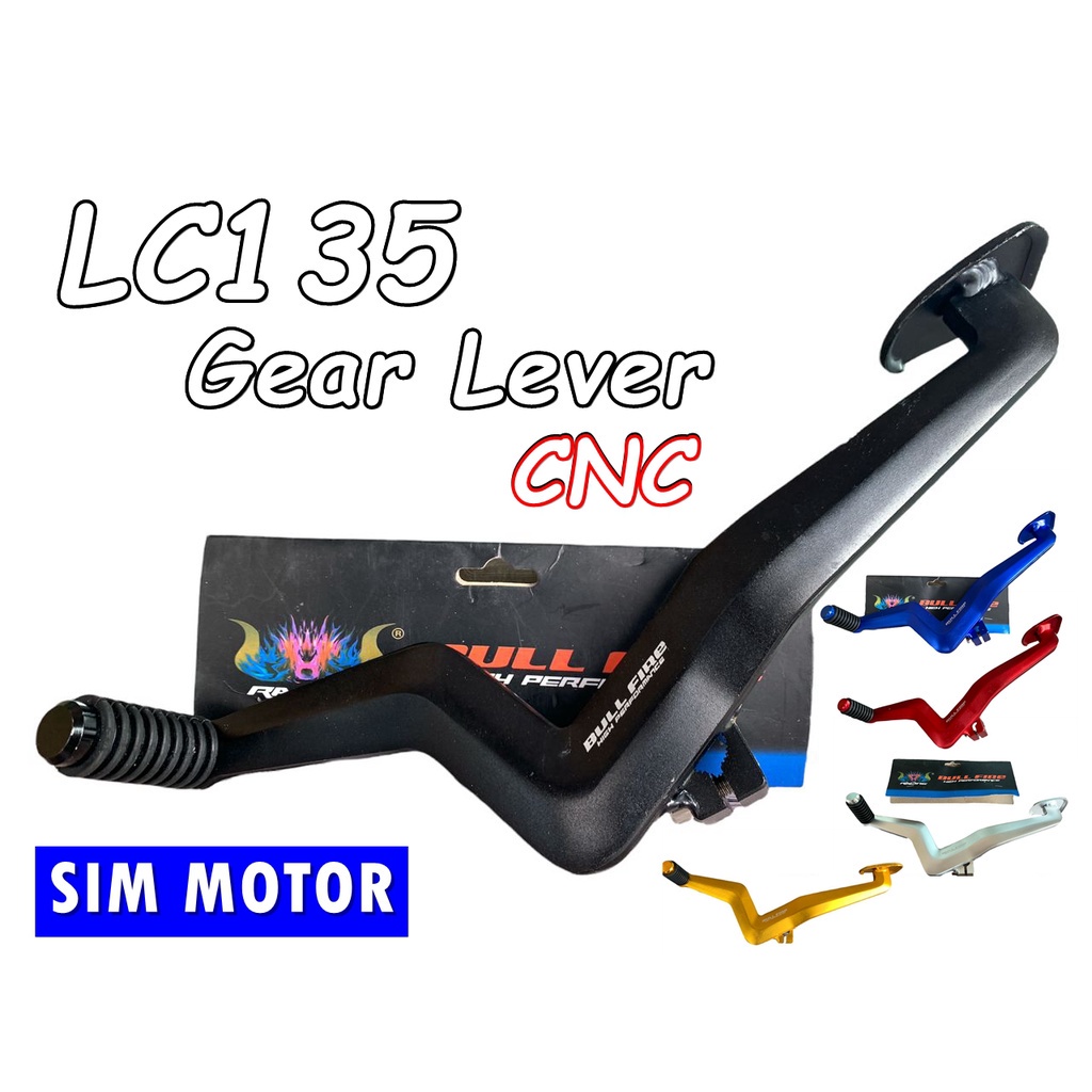 LC135 4speed V1 V2 V3 V4 V5 V6 V7 GEAR LEVER / GEAR PEDAL BRAKE / GEAR ...