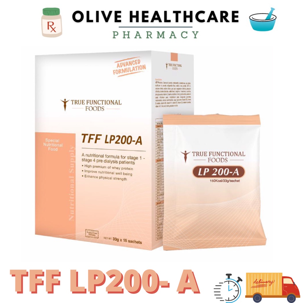 True Functional Food TFF LP200 A 15 sachets x 33gm | Shopee Malaysia