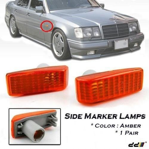 Mercedes Benz W124 W140 W201 W202 Fender Side Marker Turn Signal Light ...