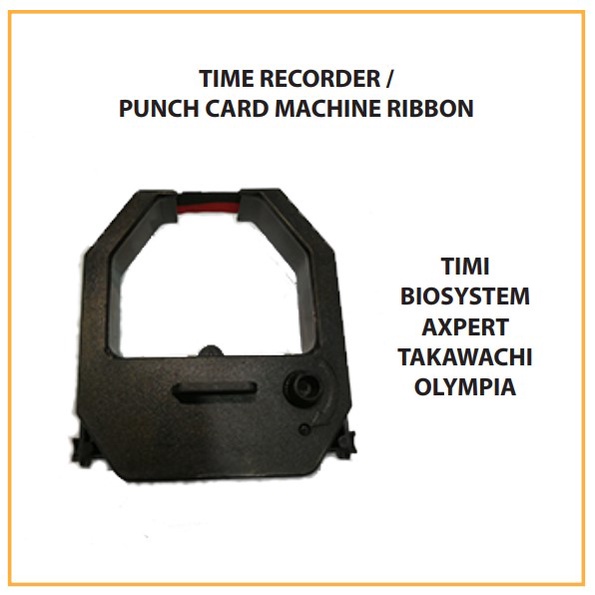 🔥PROMOTION🔥PUNCH CARD MACHINE / TIME RECORDER RIBBON INK🆓MYSTERY GIFT ...