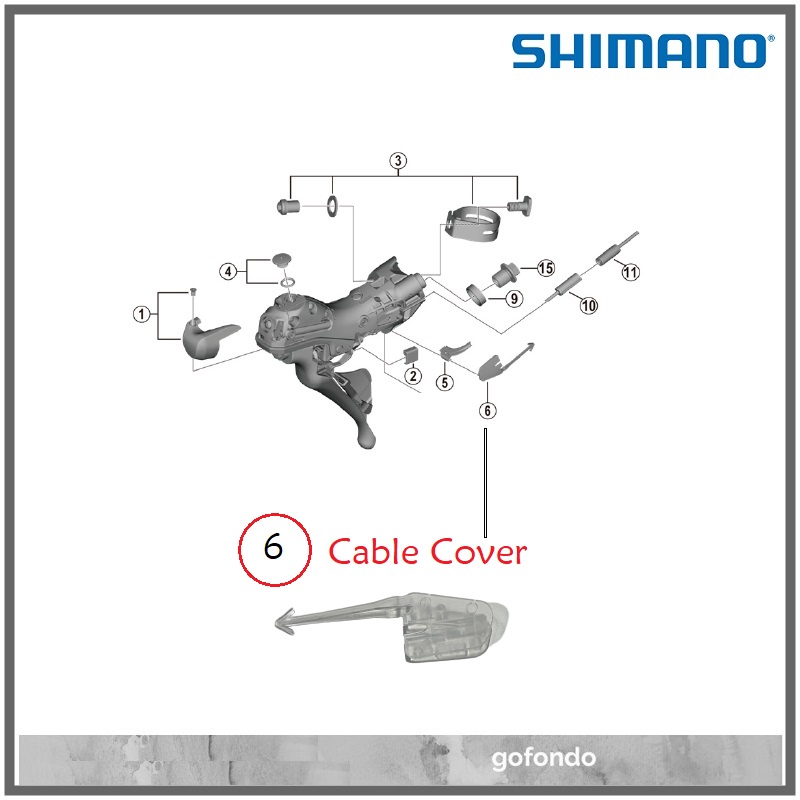 SHIMANO ROAD SHIFTER CABLE COVER | Shopee Malaysia