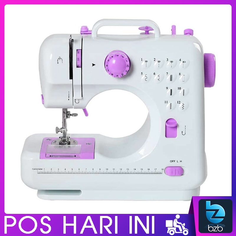 12 Stitch 505A Reverse Sewing Machine Thread Cutter LED Light Double ...