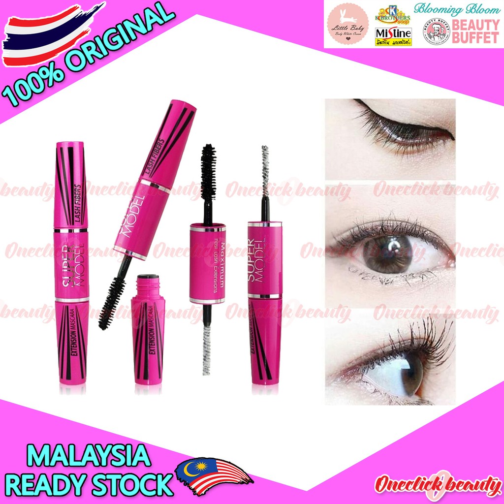 (100% Authentic & Ready Stock) Mistine Super Model 4D Mascara | Shopee Malaysia