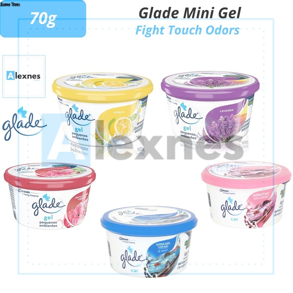 Glade Mini Gel 70g Fight Touch Odors [Alexnes online] | Shopee Malaysia