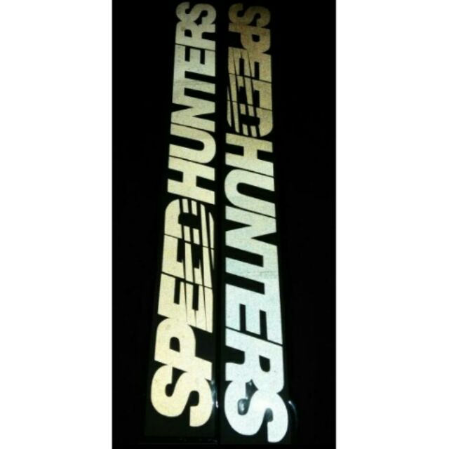 SPEEDHUNTERS STICKER REFLECTS / STIKER SPEEDHUNTERS PANTULAN CAHAYA/1PC ...