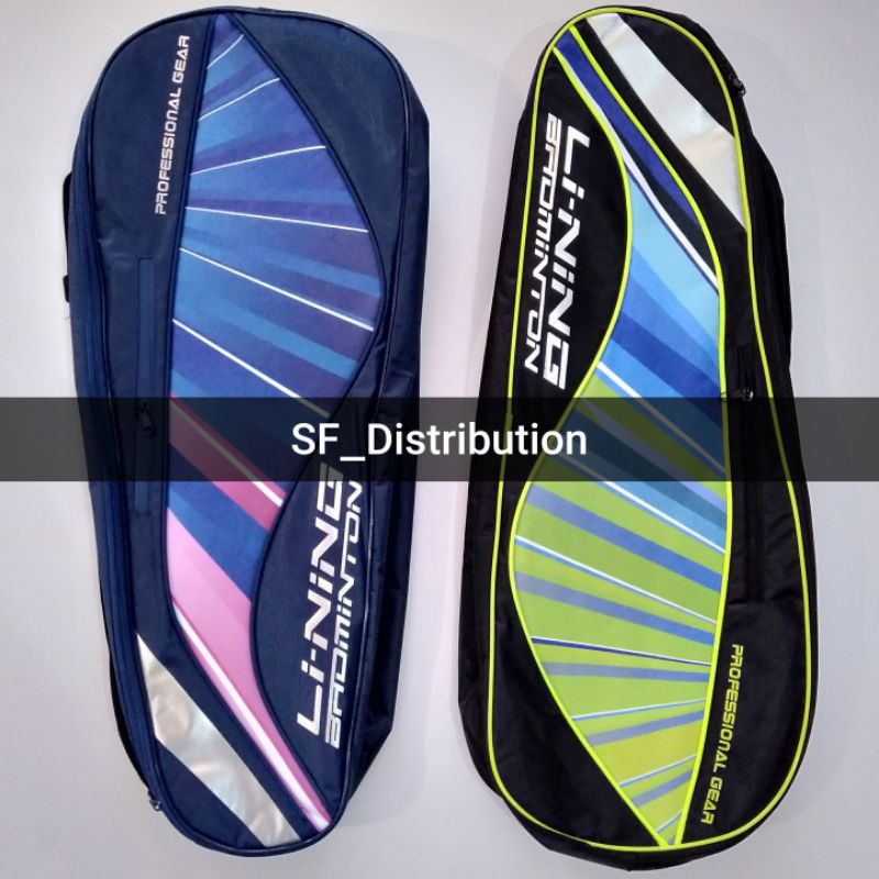 New LOOK - Tas Racket Badminton LINING Jumbo 2R Thermo ORIGINAL Li-Ning ...