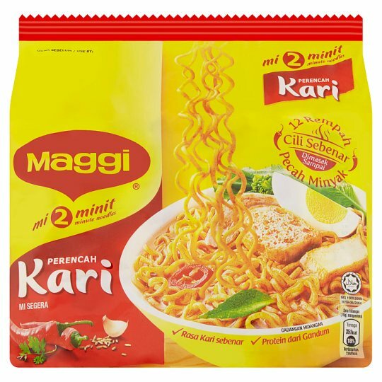 Maggi Mee Curry (5 x 79g) | Shopee Malaysia
