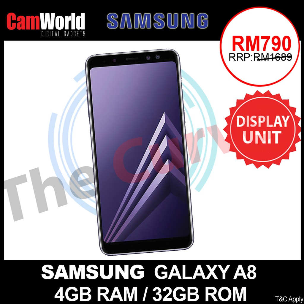 SAMSUNG GALAXY A8 ( DISPLAY UNIT ) | Shopee Malaysia
