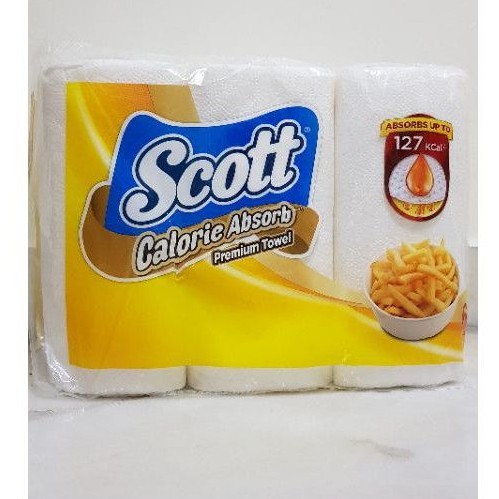 Scott Calorie Absorb Premium Kitchen Towel (6 rolls/pack) | Shopee Malaysia