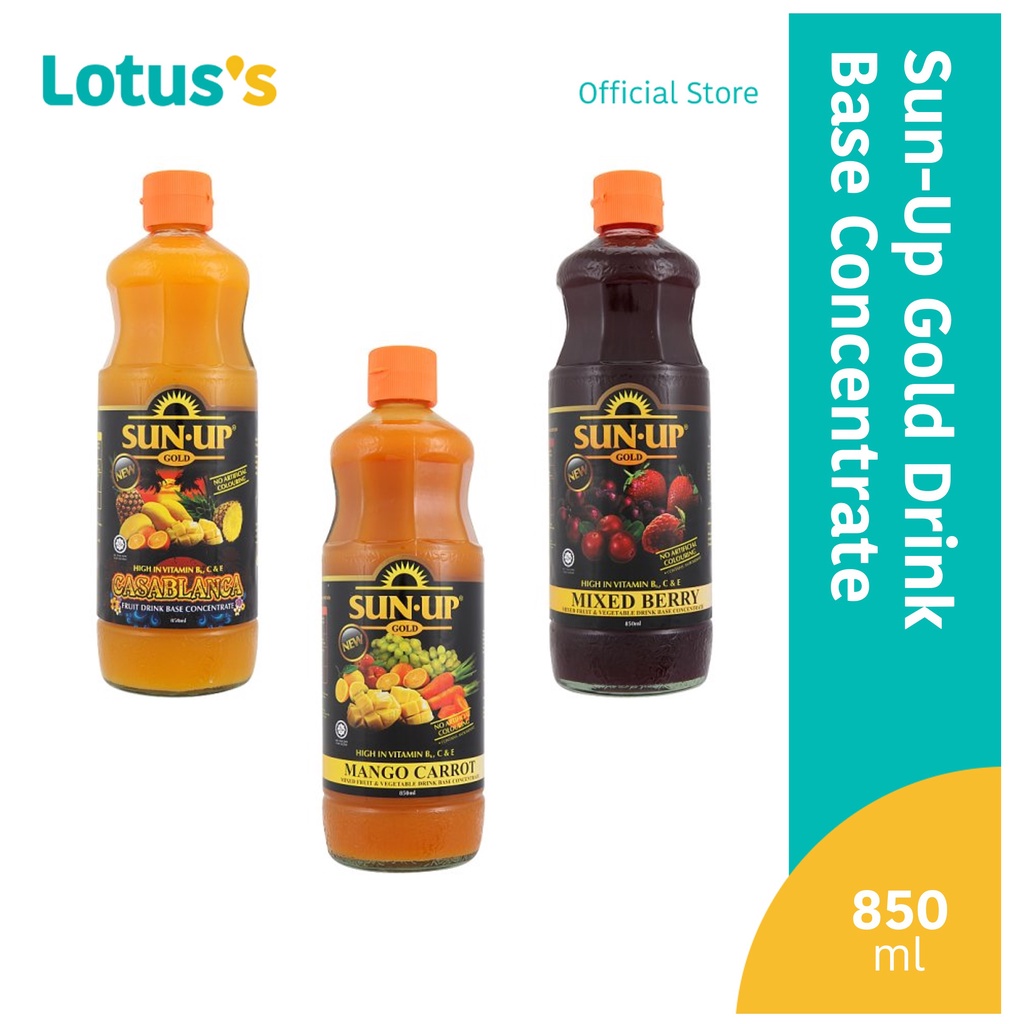 Sun-Up Gold Drink Base Concentrate 850ml | Shopee Malaysia