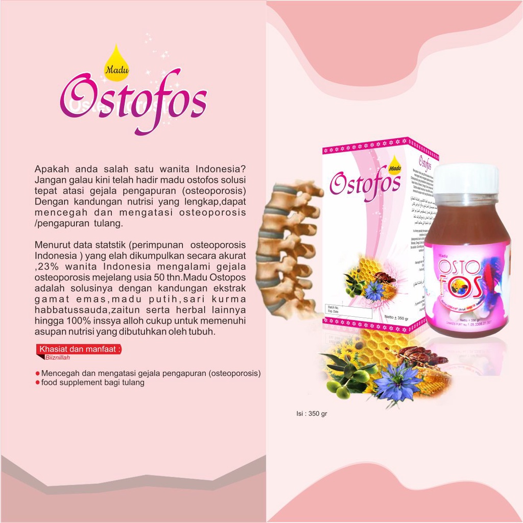 Ostofos Honey|Kropos Bone Medicine|Bone Supplement|Osteoforosis ...