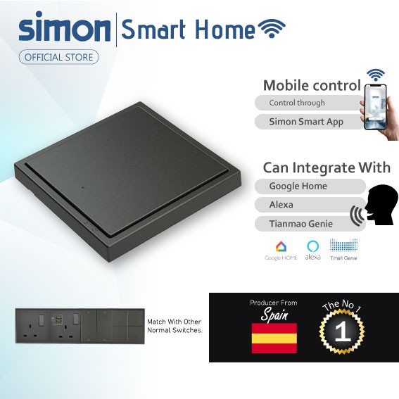 SIMON i7 Smart Series - Smart Switches/Smart Home System - control by ...