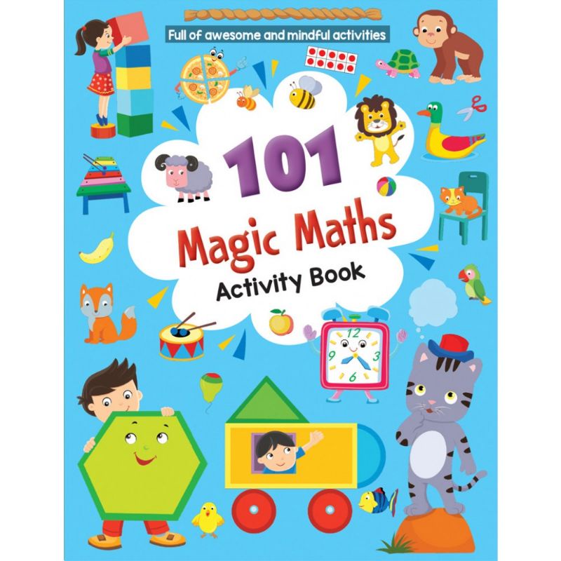 101 MAGIC MATH ACTIVITY BOOK - buku aktiviti matematik sambil belajar ...