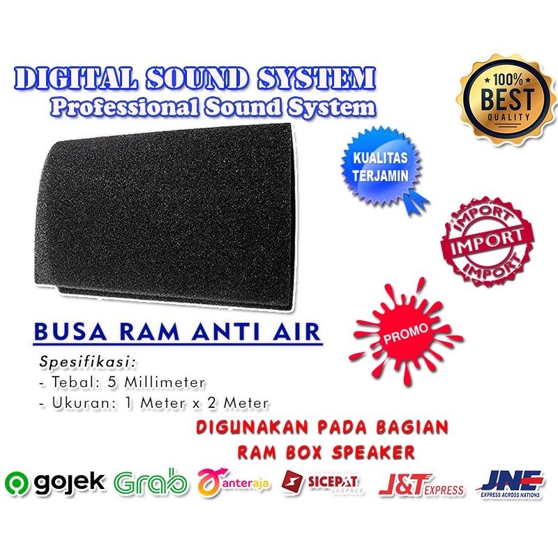 Ram Foam Waterproof Box Speaker Quality Import Best Quality ...