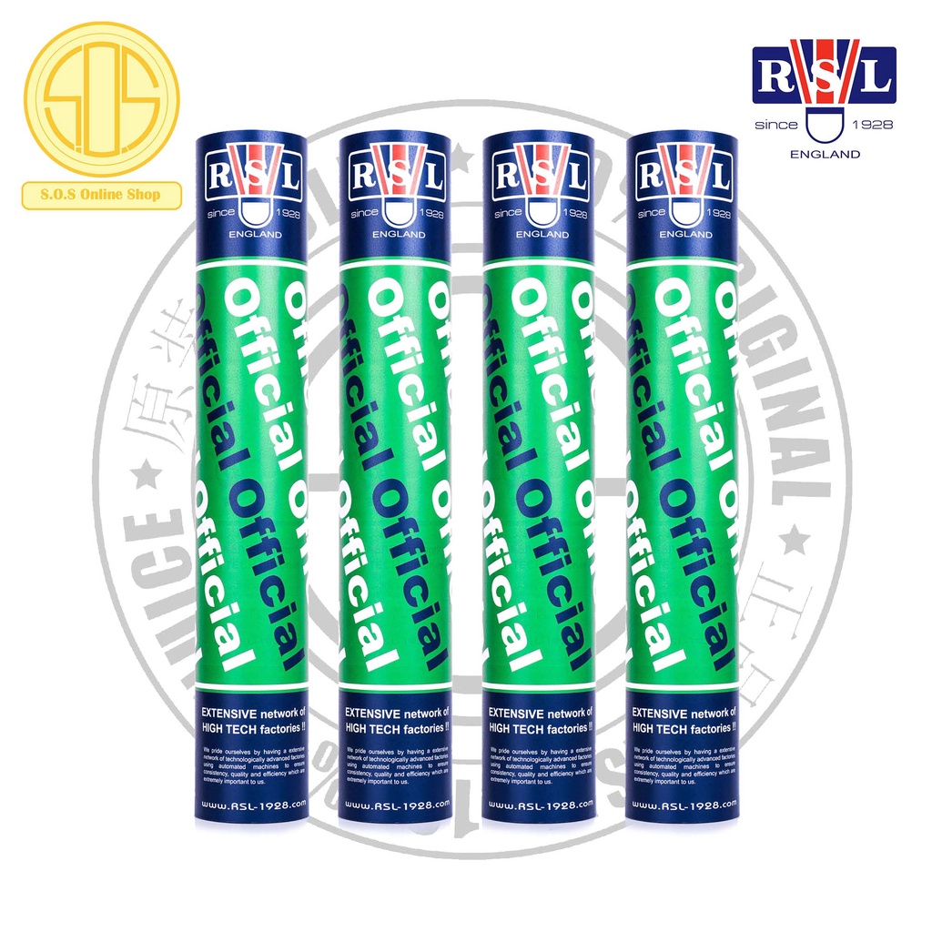 RSL Classic/ No.1 Gold/ Official/ A9/ G2/ G3 Badminton Shuttlecock Bulu ...