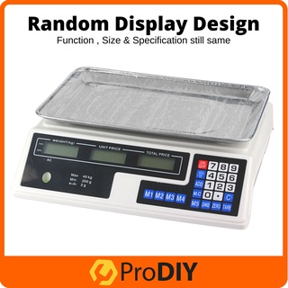 40kg Penimbang Digital Makanan Timbangan Digital Scale Digital ...